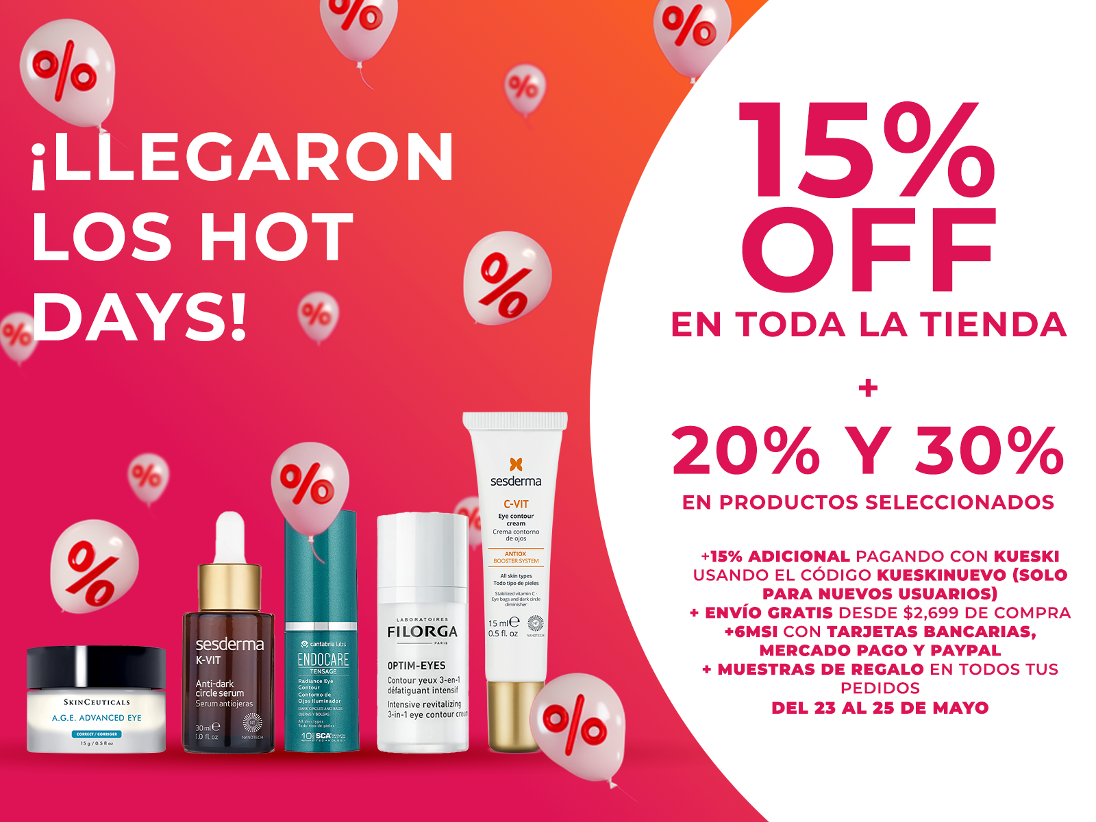 HOT DAYS -20% Y -30% OFF – Página – Cremas Premium