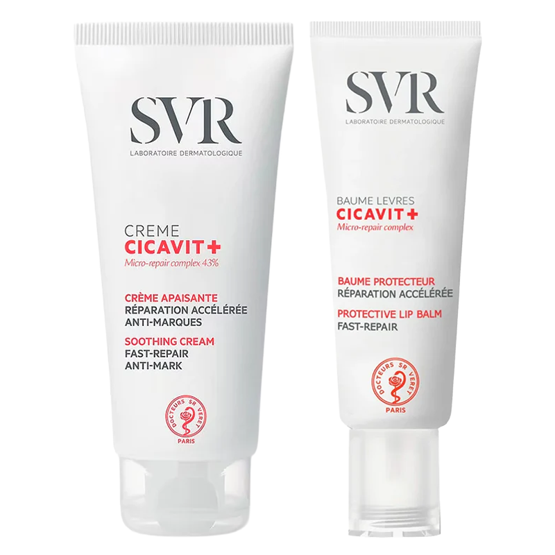 SVR CICAVIT+ DÚO RUTINA REPARADORA ANTI-MARCAS PARA PIEL SENSIBLE ...