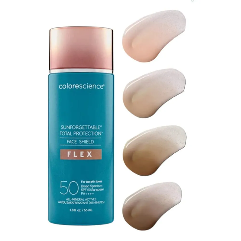COLORESCIENCE SUNFORGETTABLE TOTAL PROTECTION FACE SHIELD FLEX SPF 50 ...