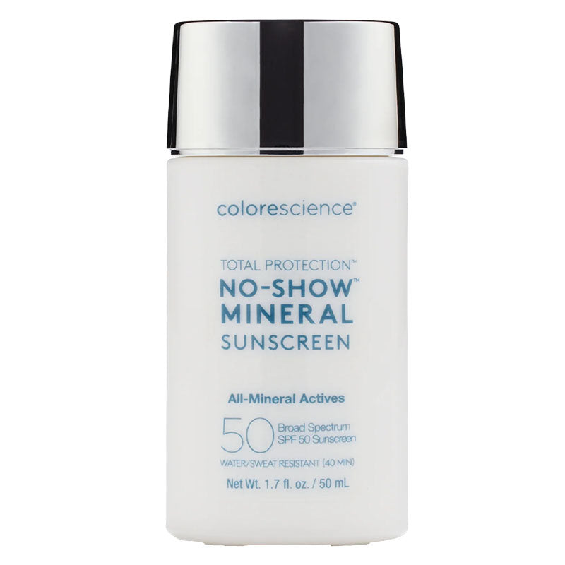 COLORESCIENCE TOTAL PROTECTION® NO-SHOW™ MINERAL SUNSCREEN SPF 50 ...