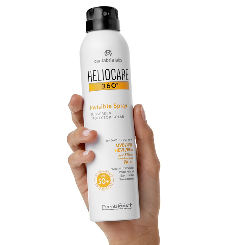 HELIOCARE 360º INVISIBLE SPRAY SPF50+ 200 mL – Cremas Premium