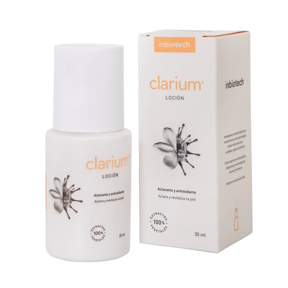 INBIOTECH CLARIUM LOCIÓN 30 mL – Cremas Premium