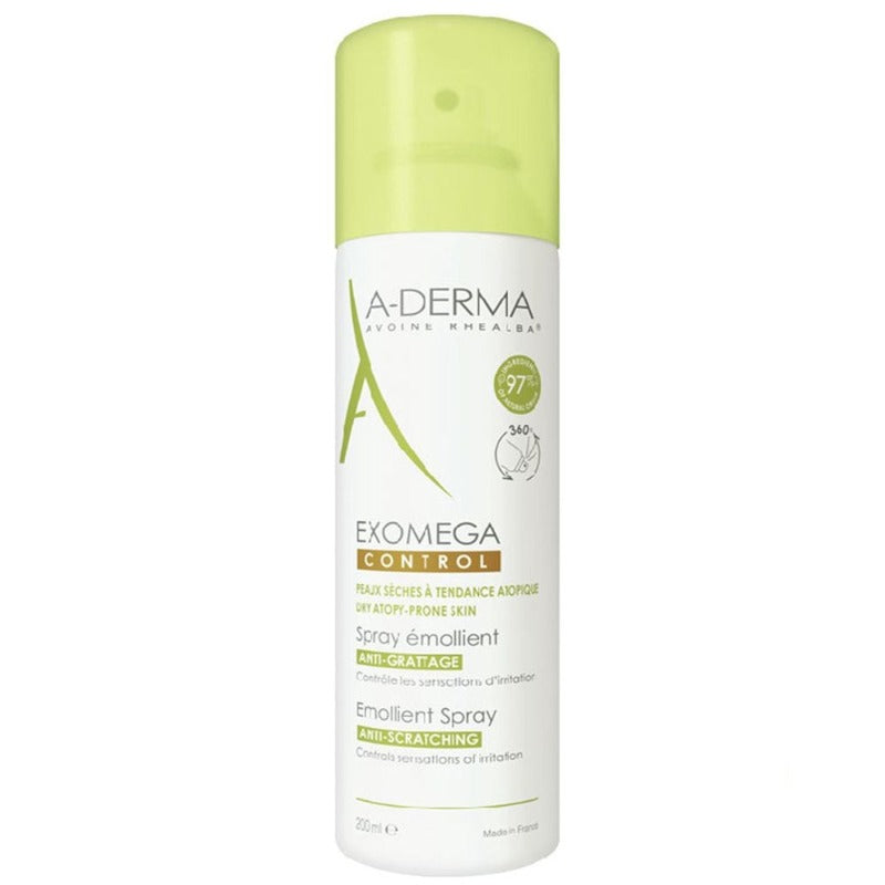 A-DERMA EXOMEGA CONTROL SPRAY EMOLIENTE 200 mL – Cremas Premium
