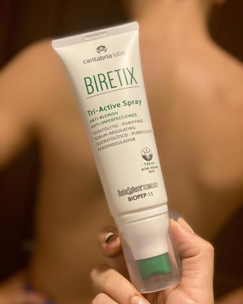 BIRETIX TRI-ACTIVE SPRAY ANTI-IMPERFECCIONES 100 mL – Cremas Premium